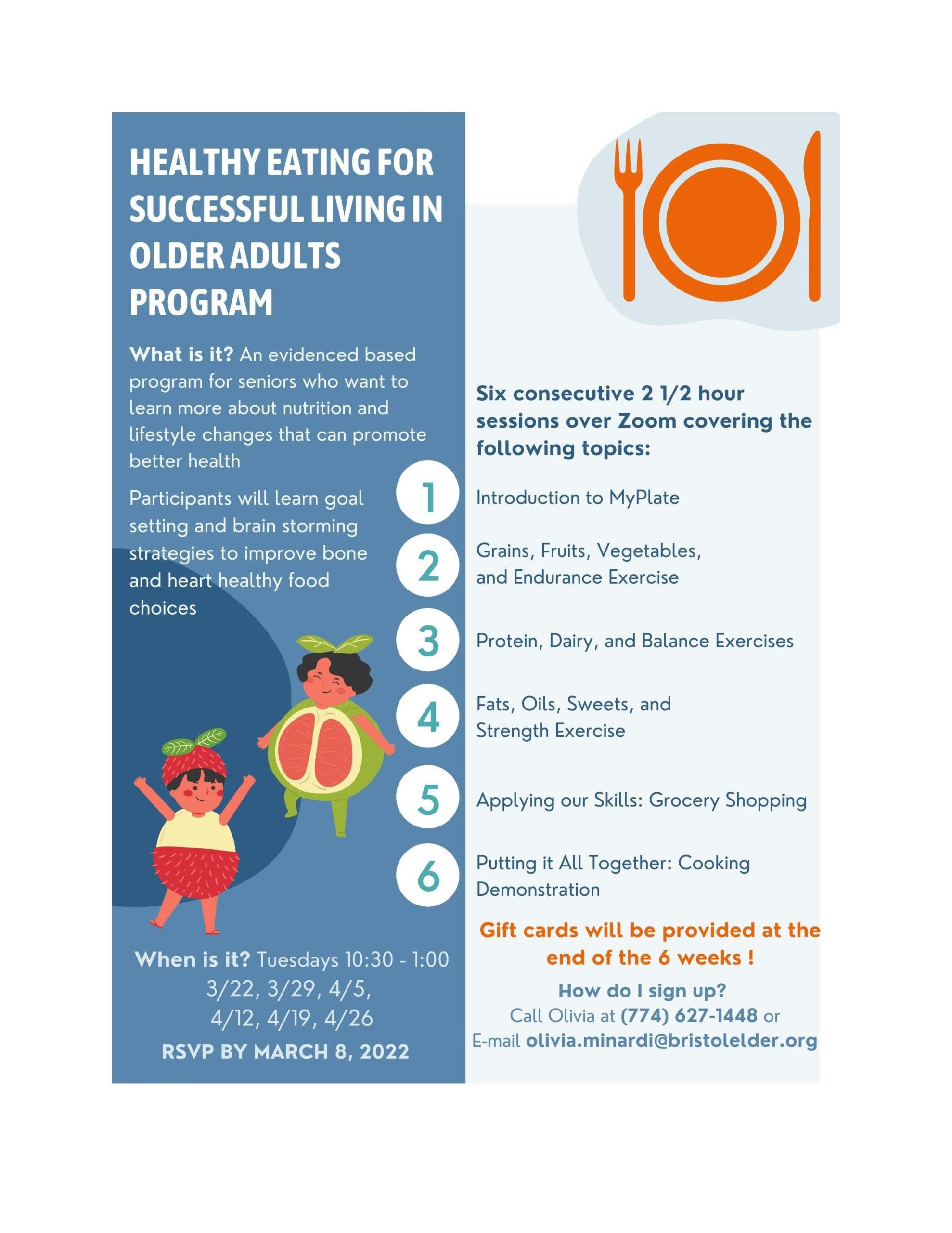 Healthy Eating Flyer Updated - Bristol Aging & Wellness